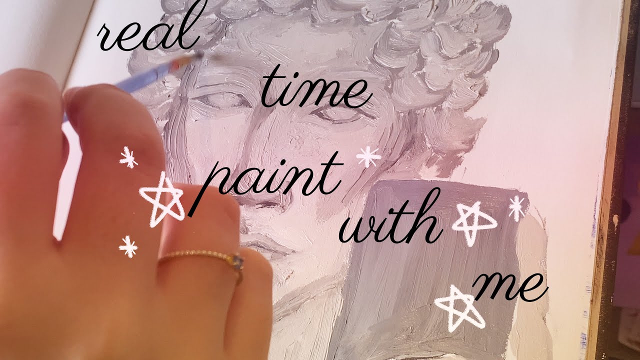 a quick real time paint with me - YouTube