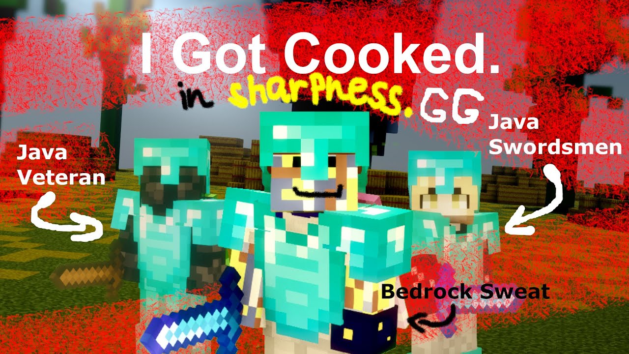 Bedrock Sweat Tries Java PvP [sharpness.gg] | #minecraftpvp #minecraft - YouTube