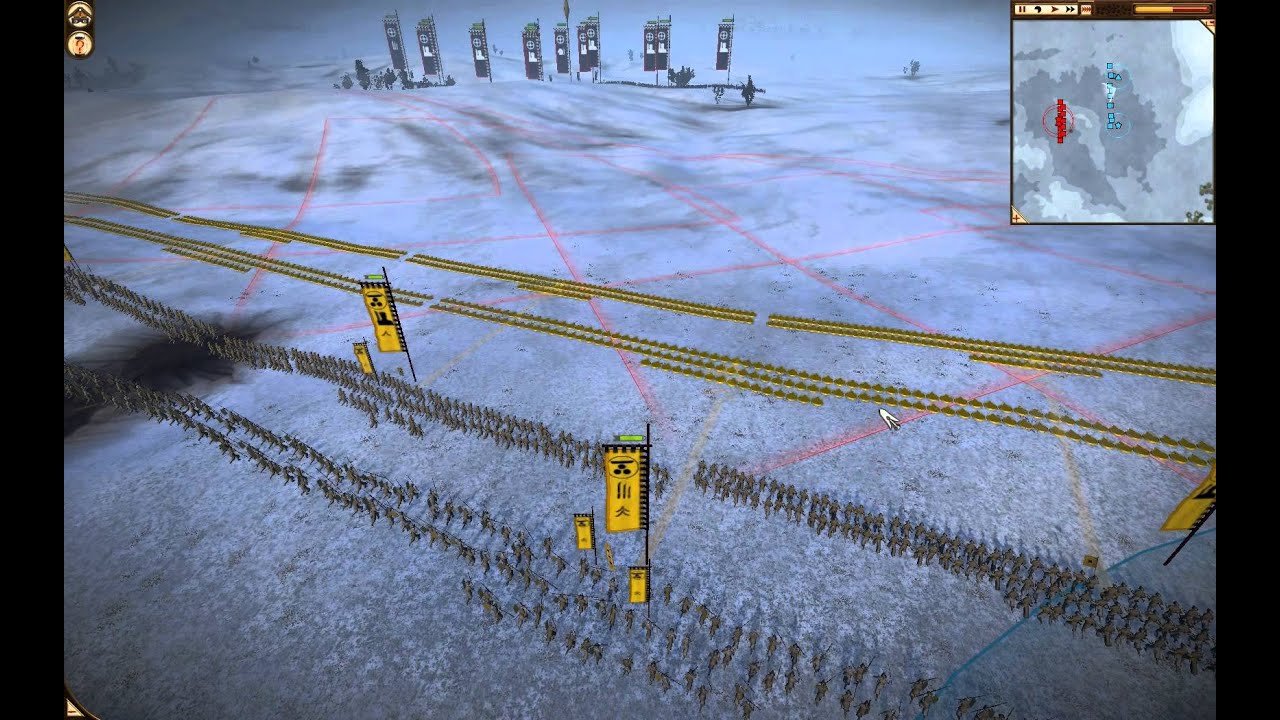 Total War Shogun 2 Битва при Хикари 1864 год - YouTube
