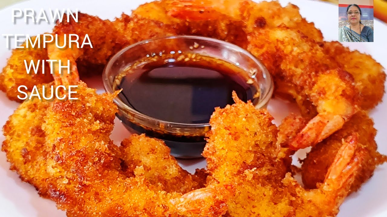 PRAWN TEMPURA WITH SAUCE!! prawn tempura indian recipe!!Tapa's Kitchen ...
