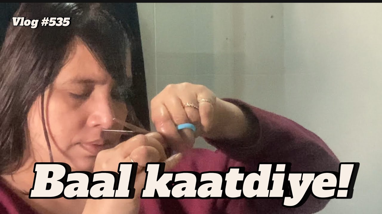 BAAL KAATDIYE! | VLOG #535 | BINISH RIZWAN - YouTube