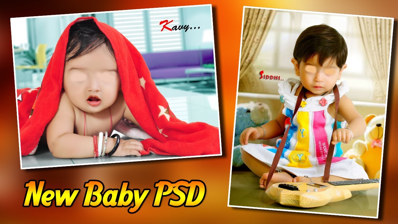New baby PSD !! Studio Baby PSD Background - YouTube