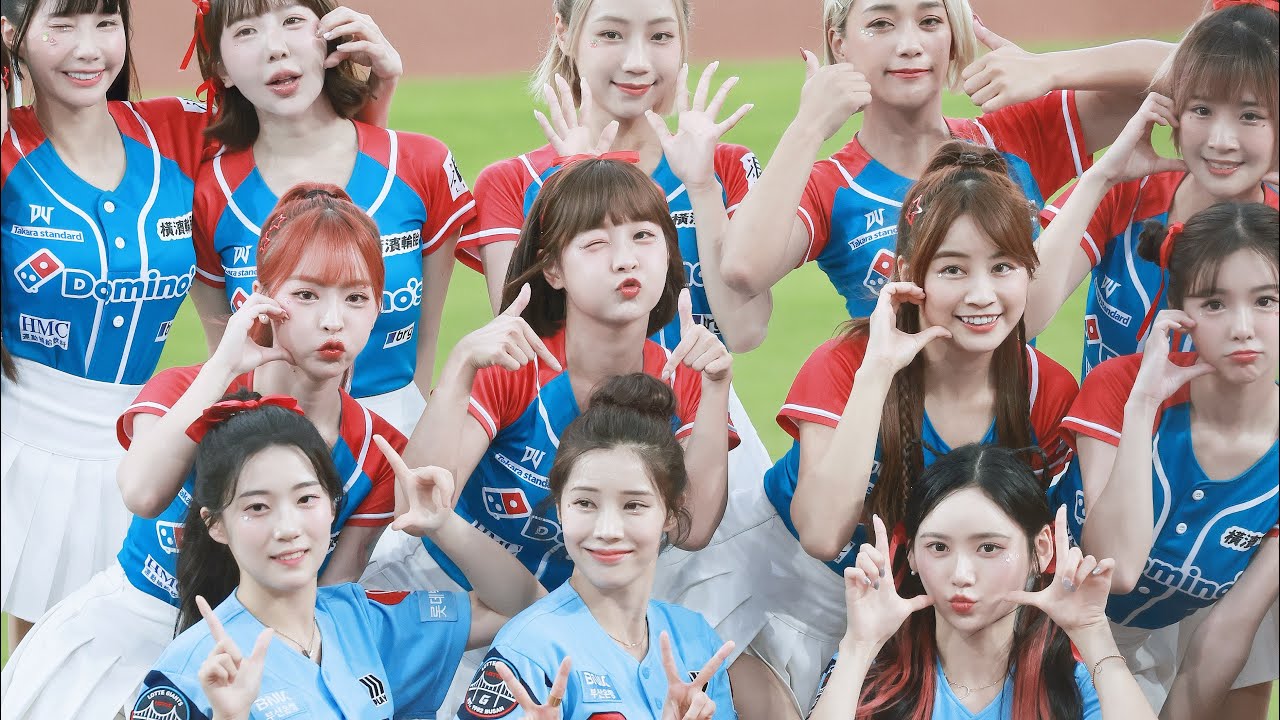 6/23辣年糕趴day2，樂天女孩跟韓國LOTTE GIRLS一起跳開場舞「突破」。籃籃CAM - YouTube