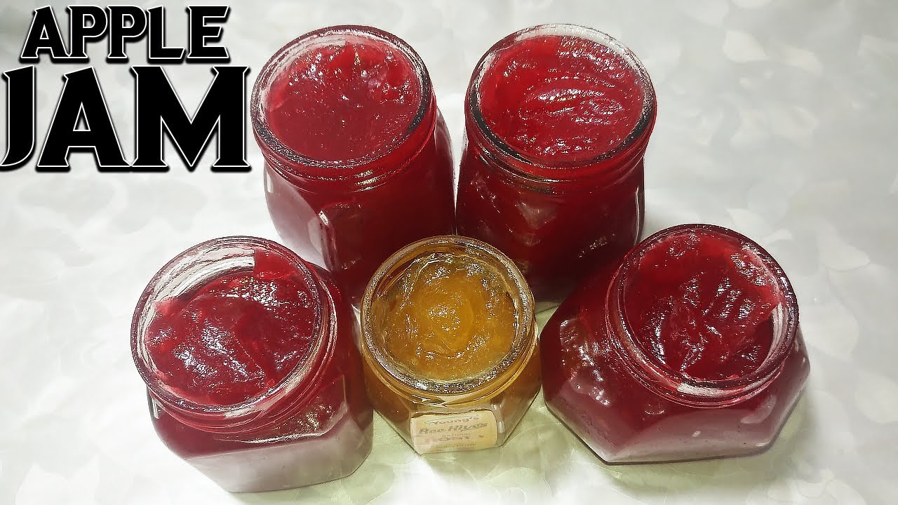 How to Make Apple Jam At Home | Apple Jam Recipe | Homemade Apple Jam ...
