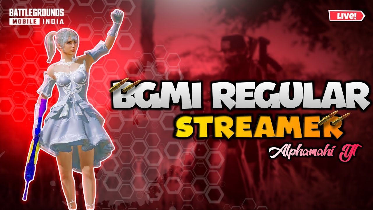BGMI NIGHT STREAMER ️ | ALPHAMAHI IS LIVE | #bgmi #classic #live # ...