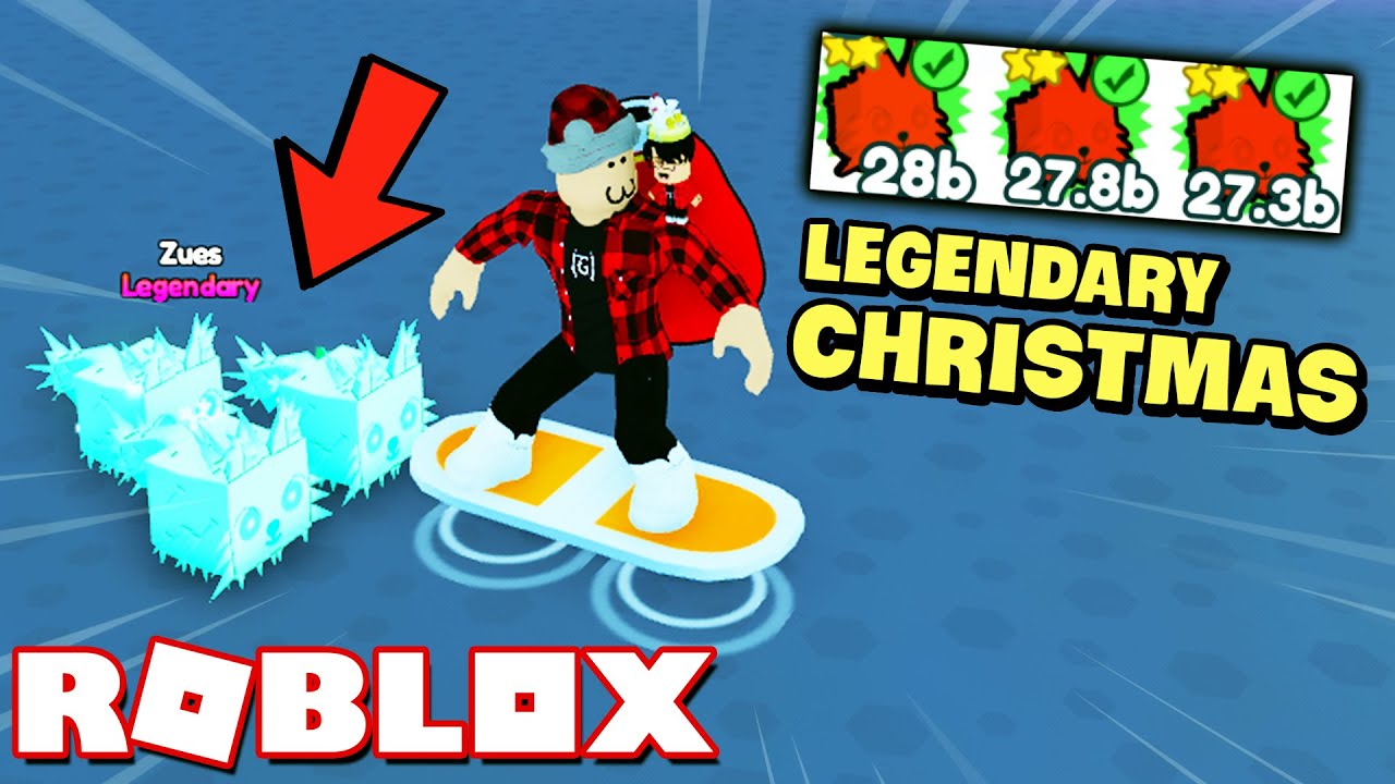 Roblox - Mình Thử Chế Tạo Pet Legendary Mạnh Nhất CHRISTMAS UPDATE Pet ...