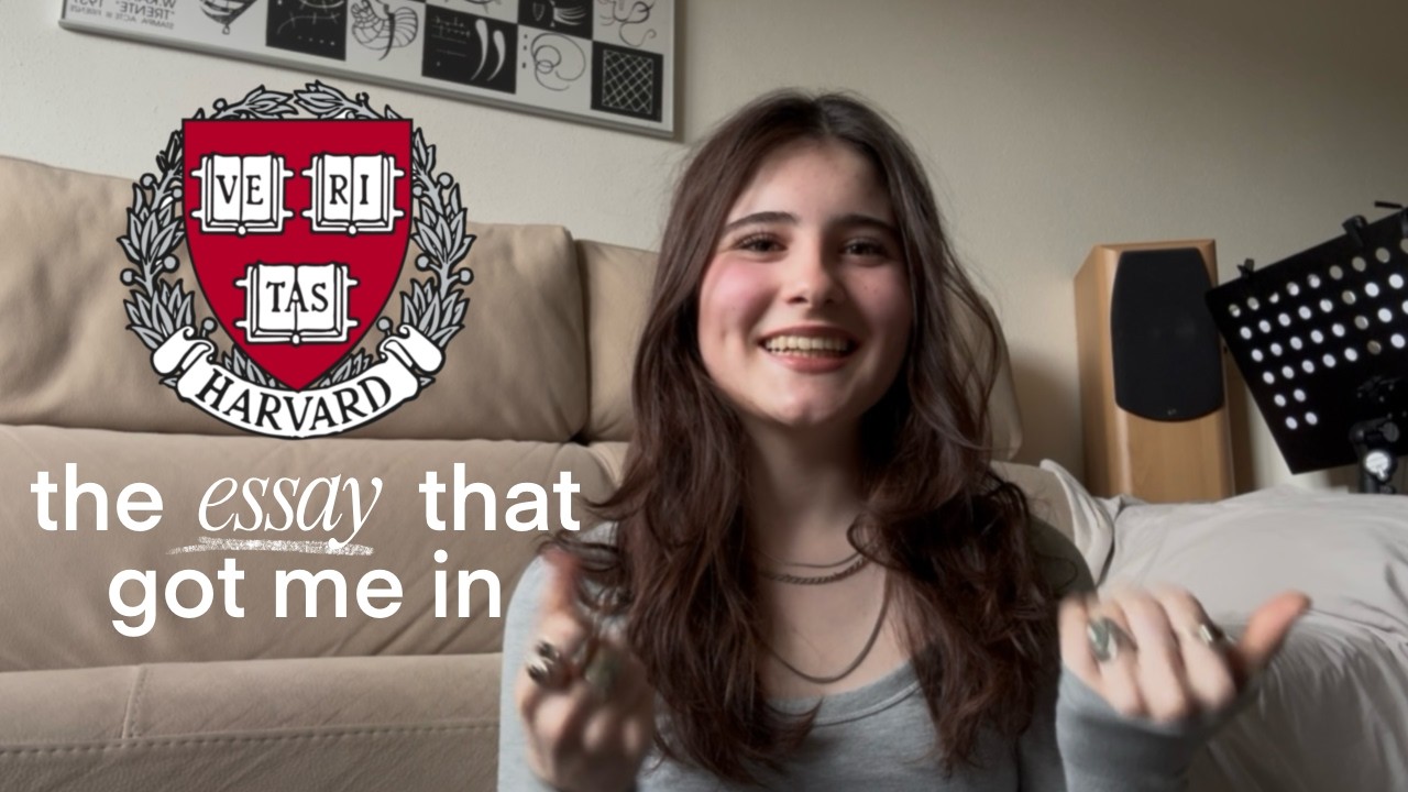 reading the common app main essay that got me into harvard - YouTube