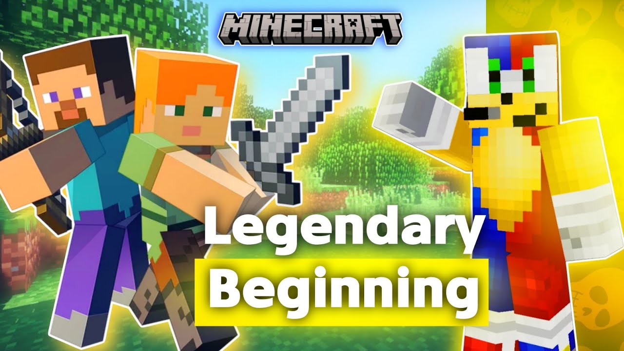 Minecraft #1 | Legendary Beginning 😍 - YouTube