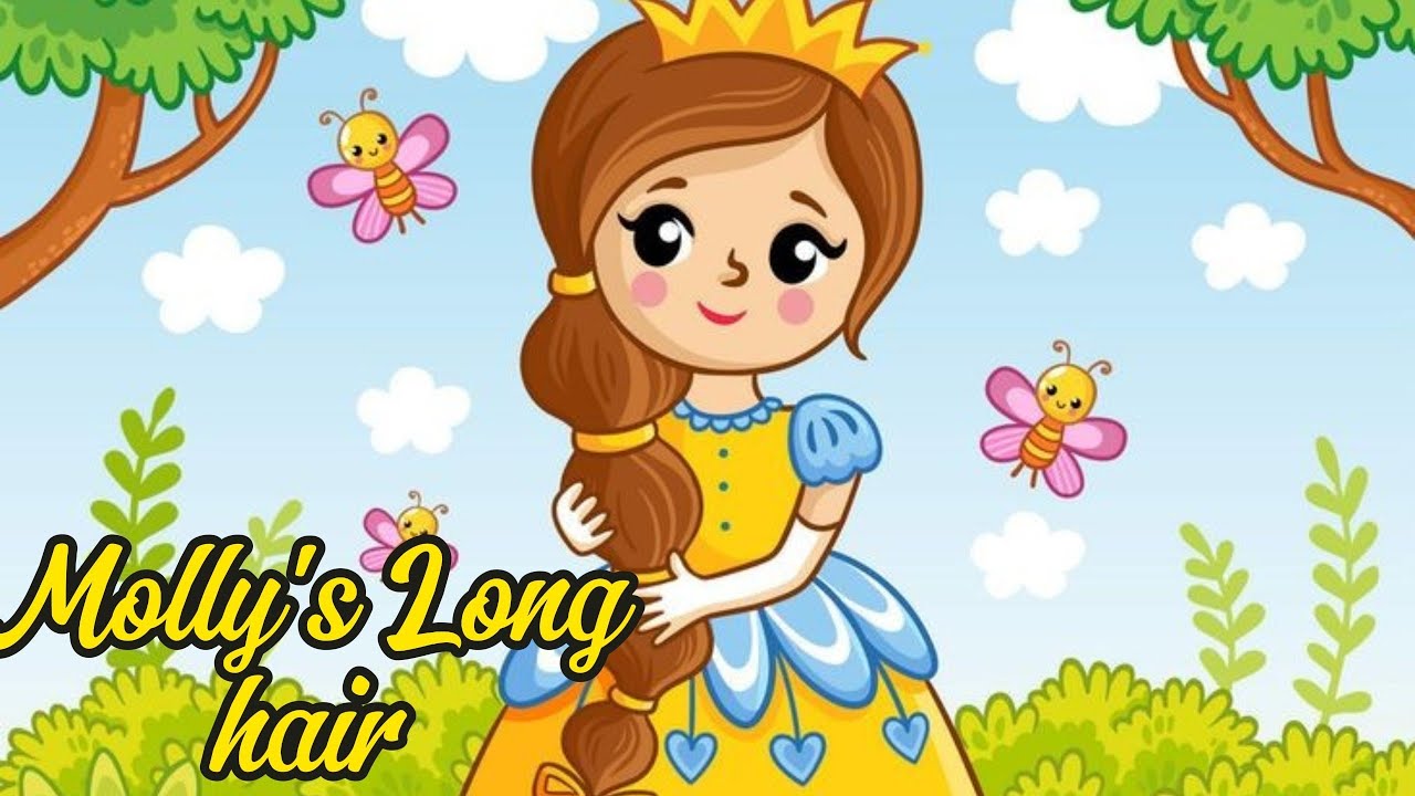 Molly's Long Hair | Short stories |#moralstories#kidslearning - YouTube