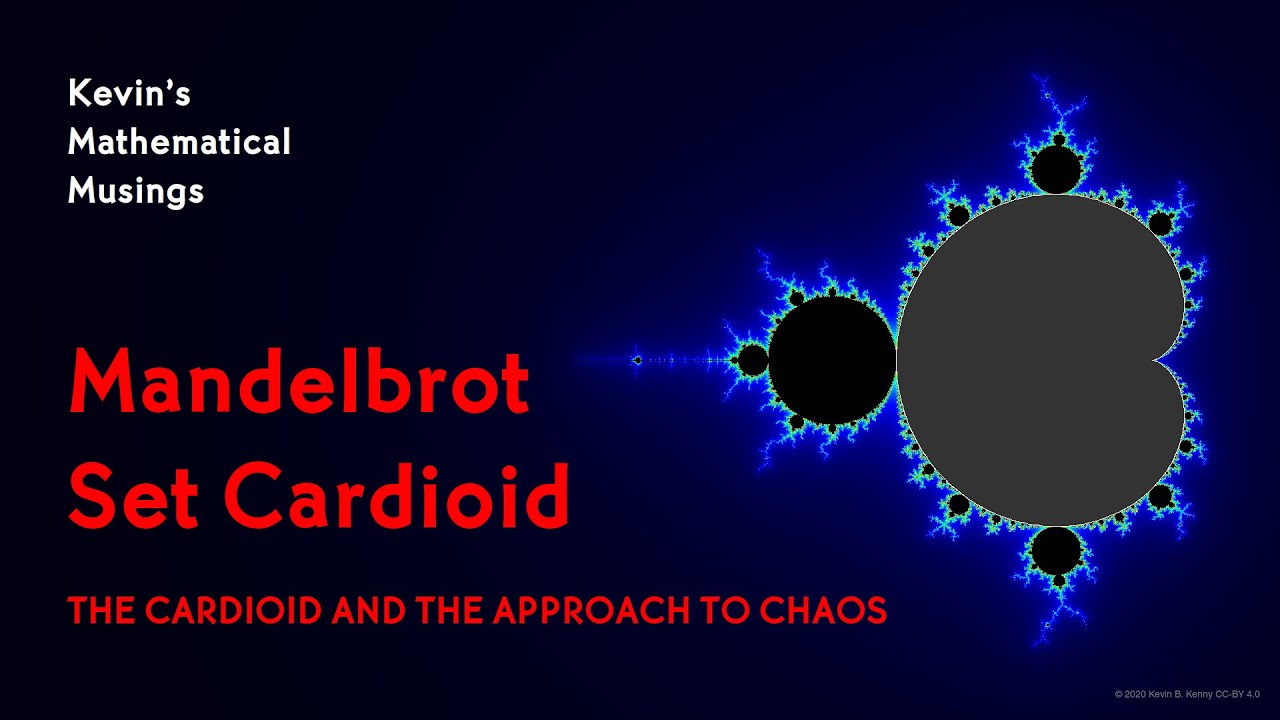 The cardioid in the Mandelbrot set - YouTube