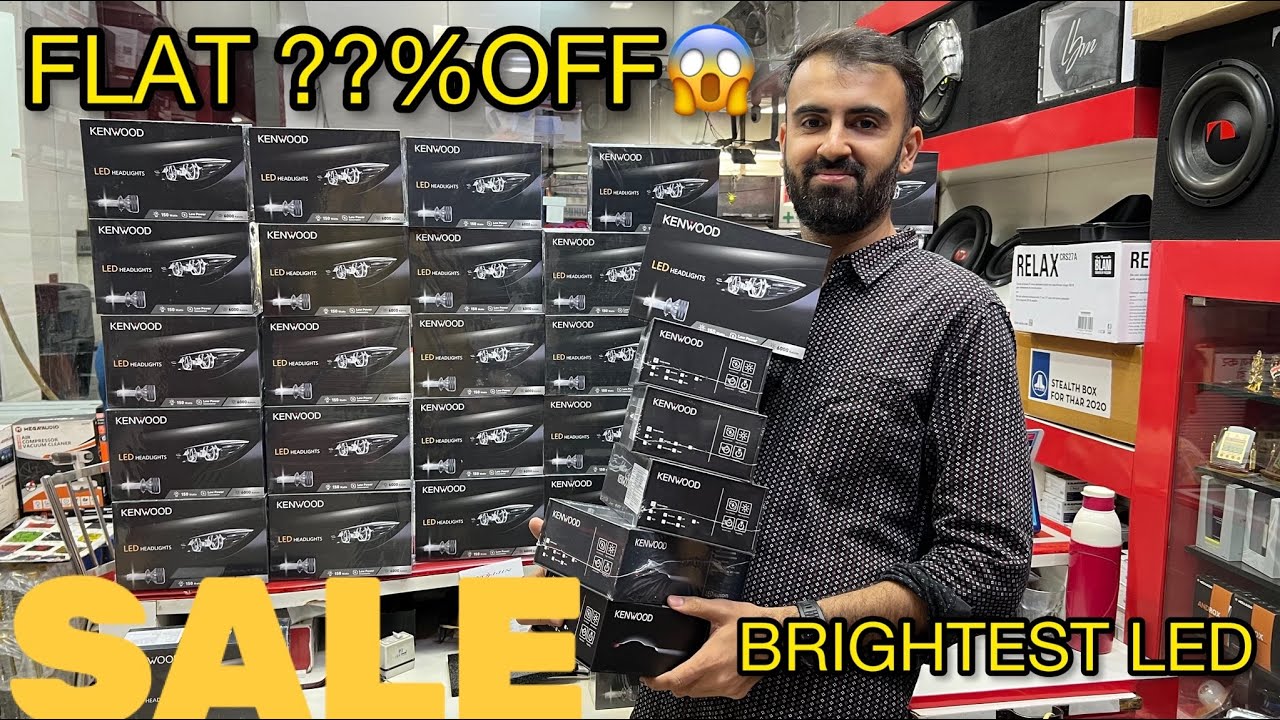 BEST LED LIGHT वो भी HALF😱 रेट में😳| KENWOOD 150w JAPANESE LED | BEST ...