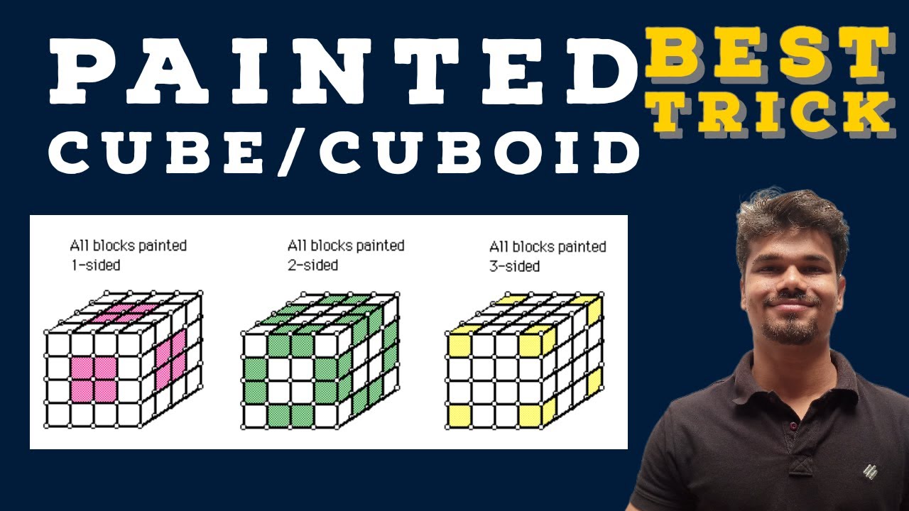 Painted Cube/Cuboid - Best Trick - YouTube