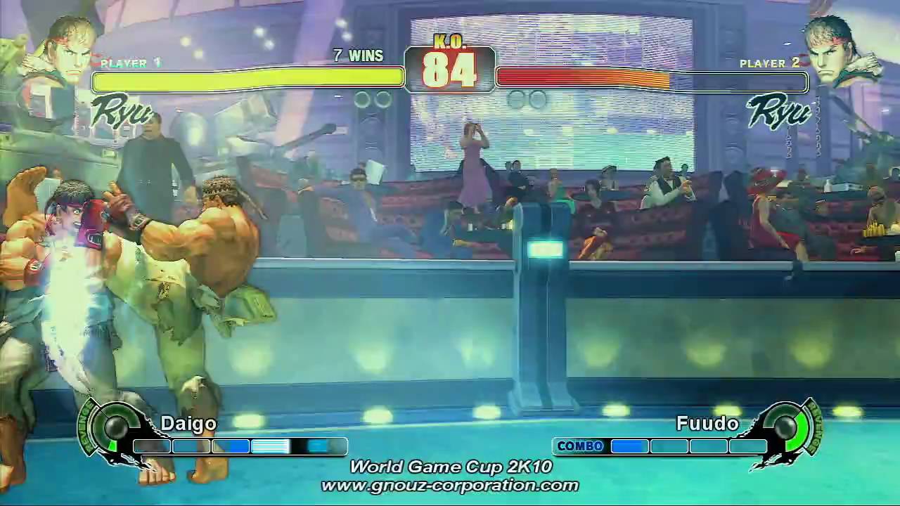 WGC 2K10 - SF4 - Daigo vs Fuudo Part 1 - YouTube