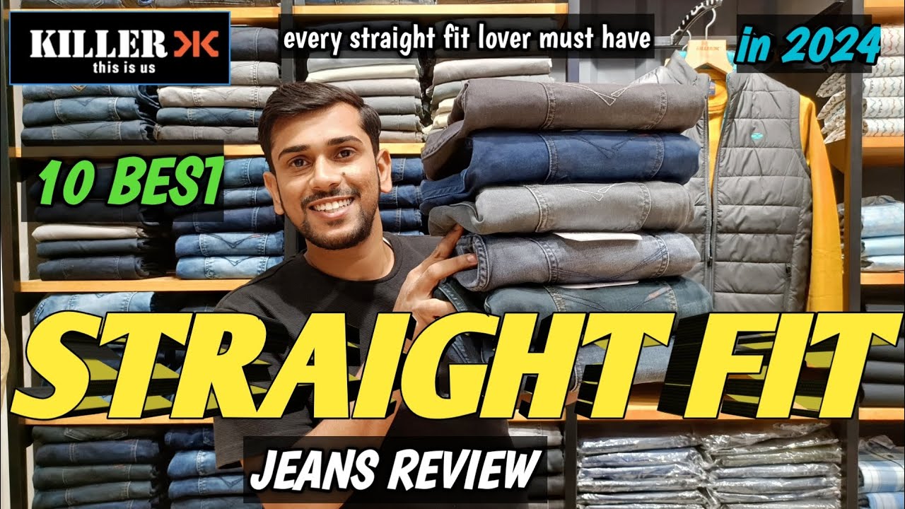 KILLER STRAIGHT FIT JEANS REVIEW ||best quality straight fit jeans for ...