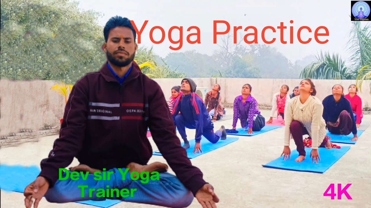 Daily Yoga Class Practice @ Dev sir Yoga Trainer Pilibhit - YouTube