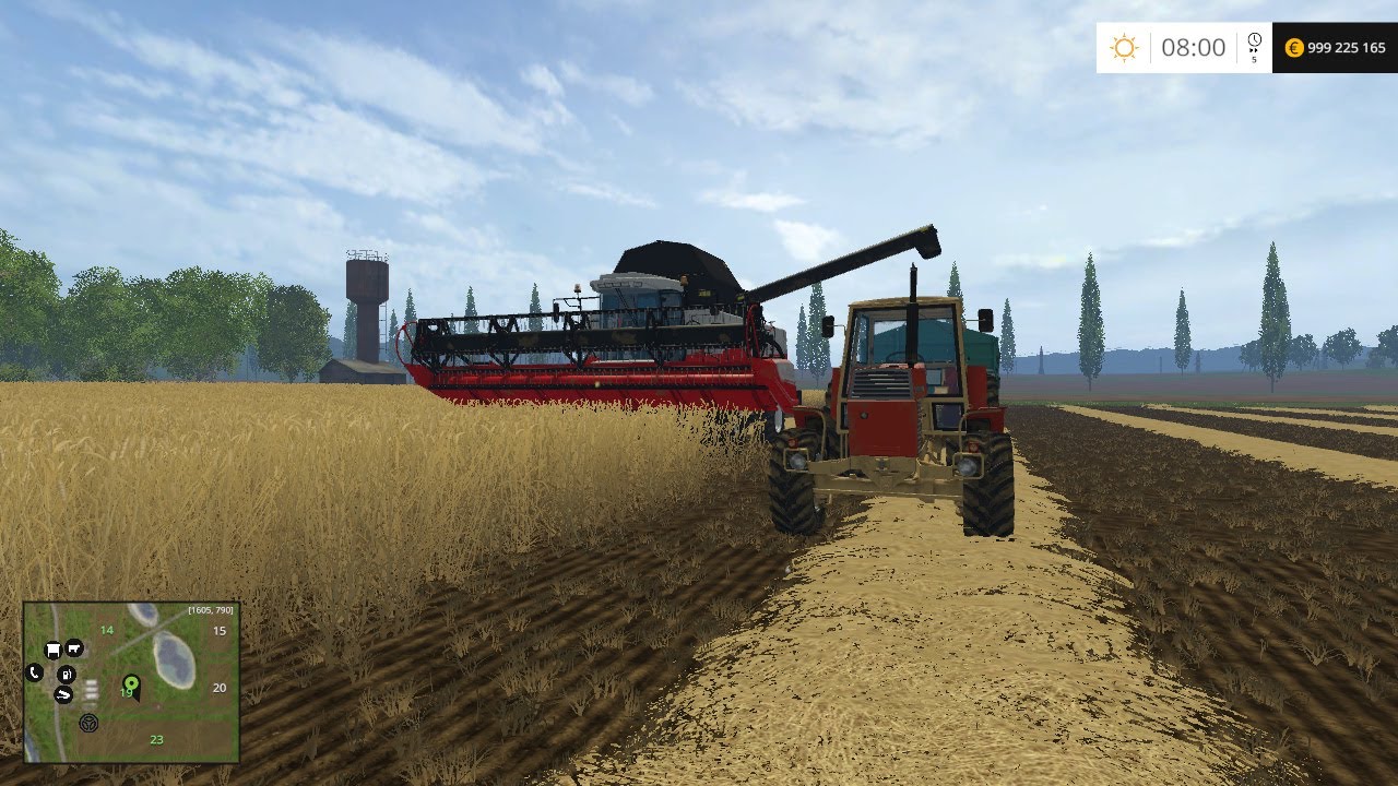 Farming Simulator 15 Alfalfa planting and digging 2 section #farming15 ...