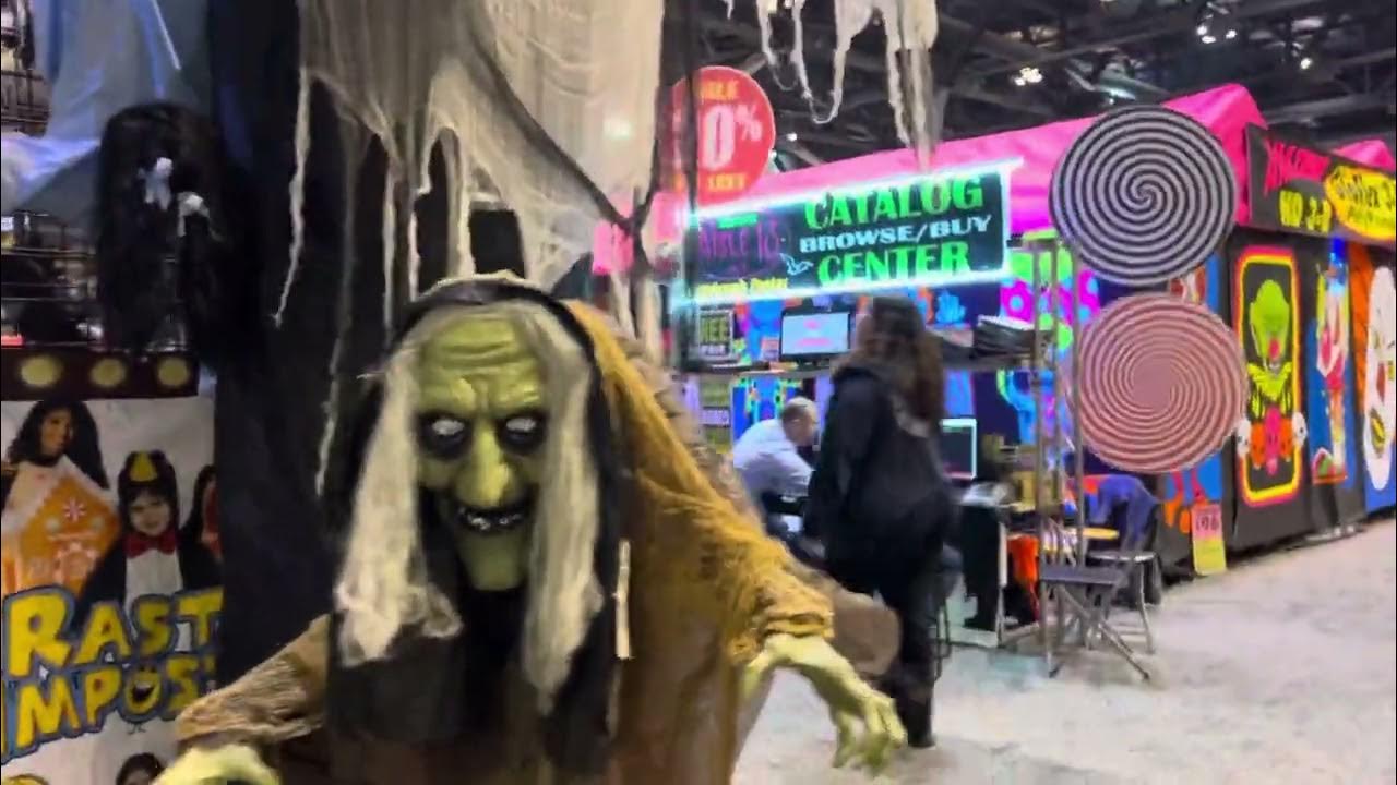 Morris Costumes 2024 TransWorld Booth Tour | TransWorld Halloween Attractions Show2024 - YouTube