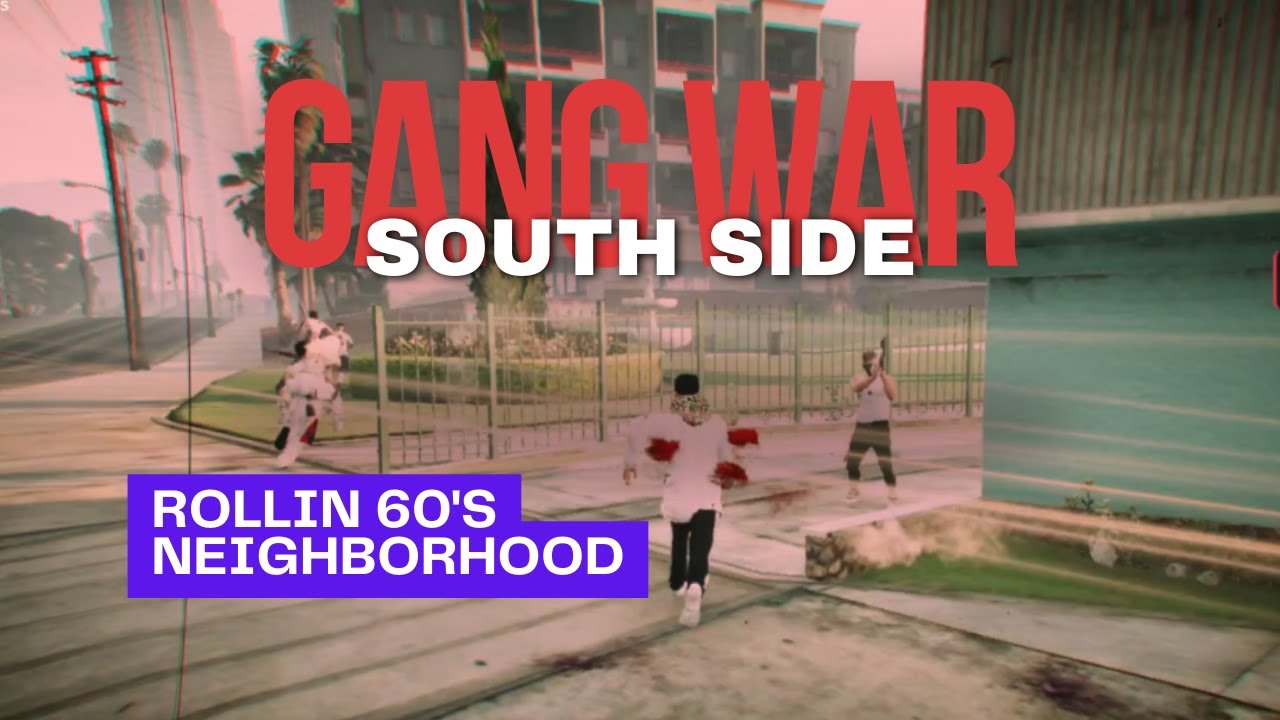Gang War South Side Bersatu - 10 Line Crips Barbar - Nusa V - GTA 5 ...