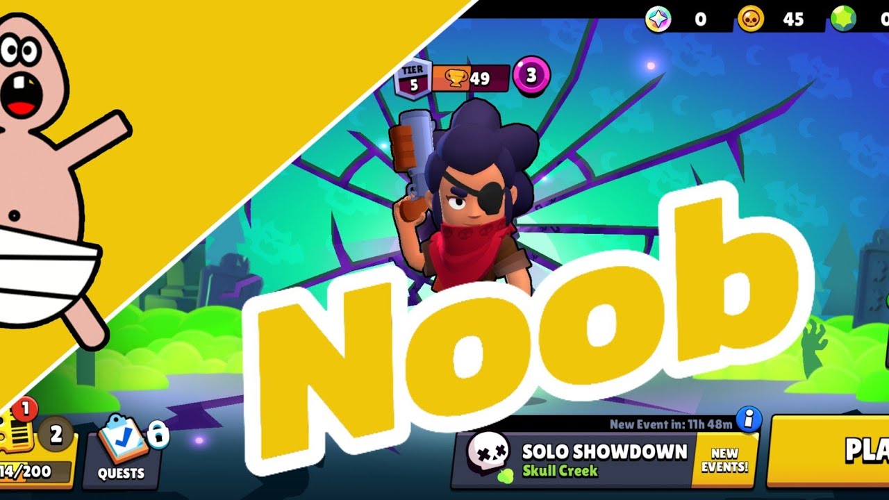 Noob Defeats Pro Player in Brawl Stars - Shocking Showdown! || Brawl ...