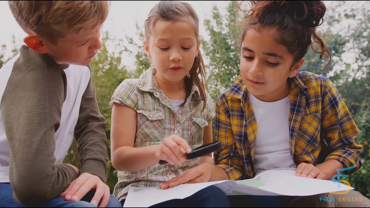 Young Surveyors: Building a Miniature Airport Plan with First Skilled - YouTube