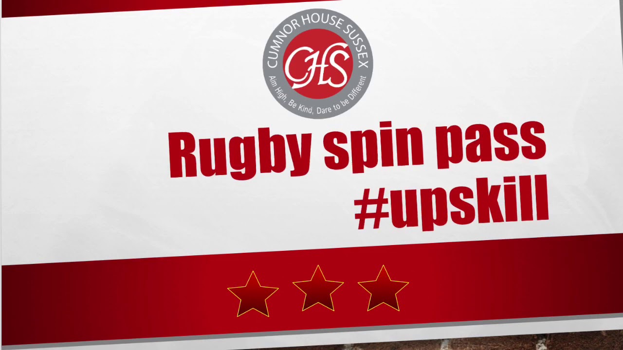 Rugby spin pass - YouTube