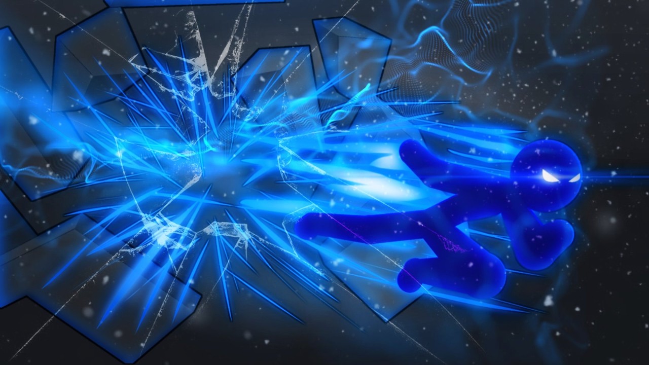BLUE THUNDER STICKMAN ANIMATION - YouTube