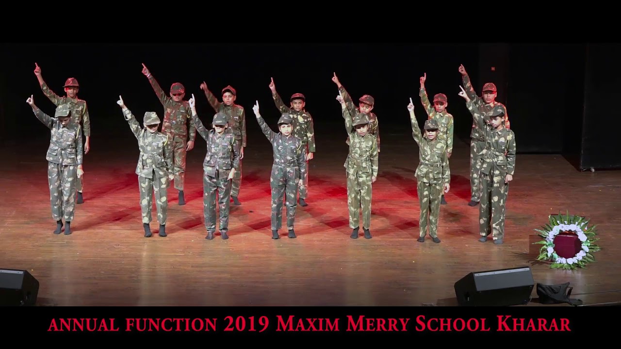 Maxim merry school kharar - YouTube