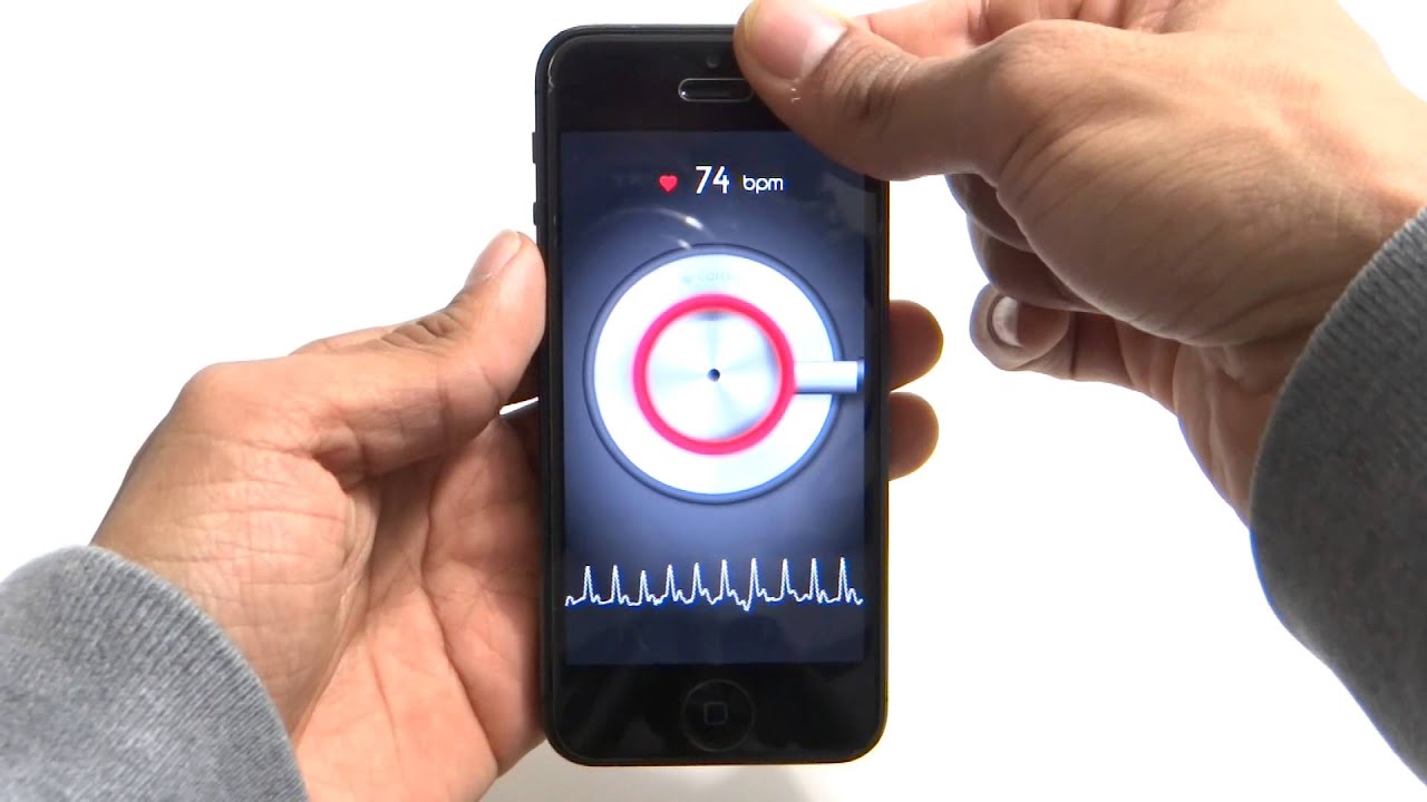 Cardiio - iPhone App Review - YouTube