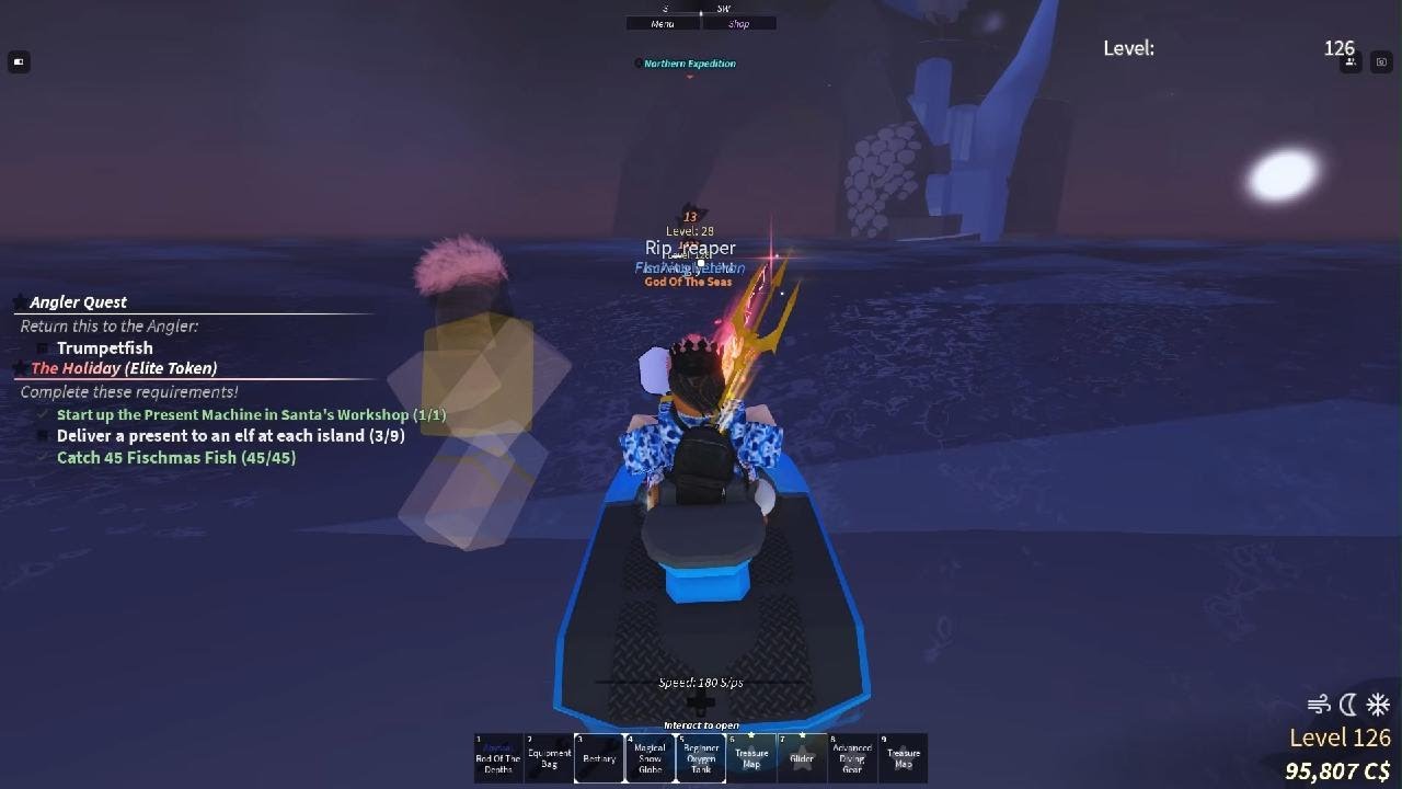 How to unlock the artic rod in fisch - YouTube