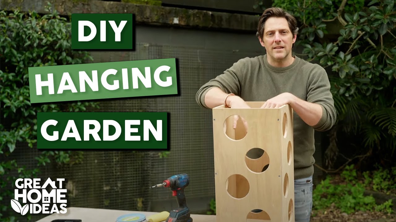 How To Make A Vertical Gardening Planter Box - YouTube