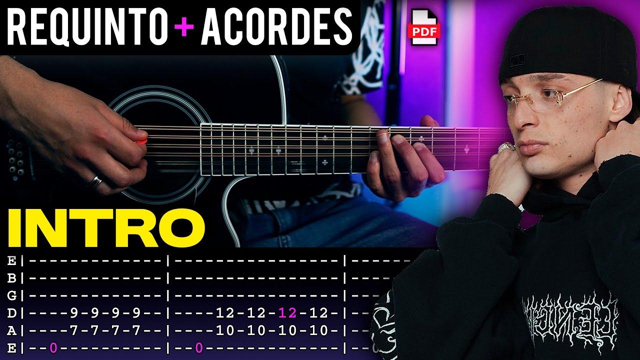 Intro | Tutorial de Guitarra | Peso Pluma | Requinto + Acordes | TABS ...