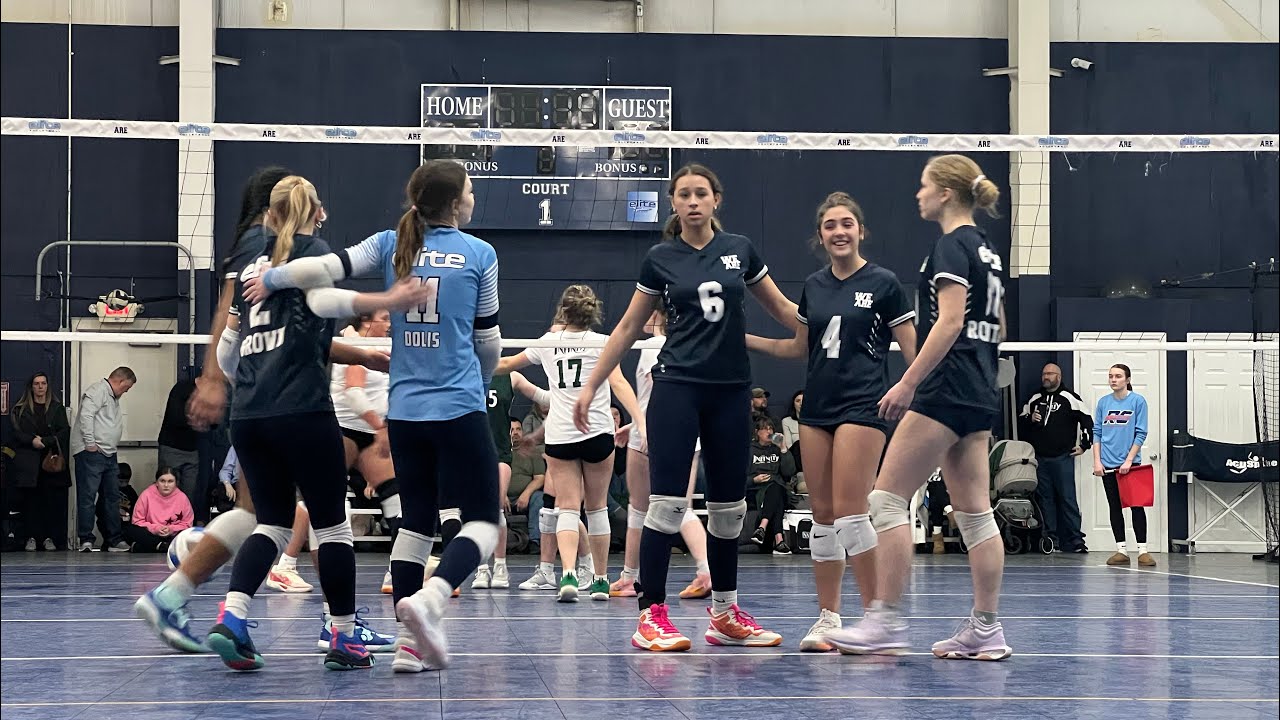 Elite 15 Prime Volleyball vs Infinity OVR Tournament at Elite Sports ...