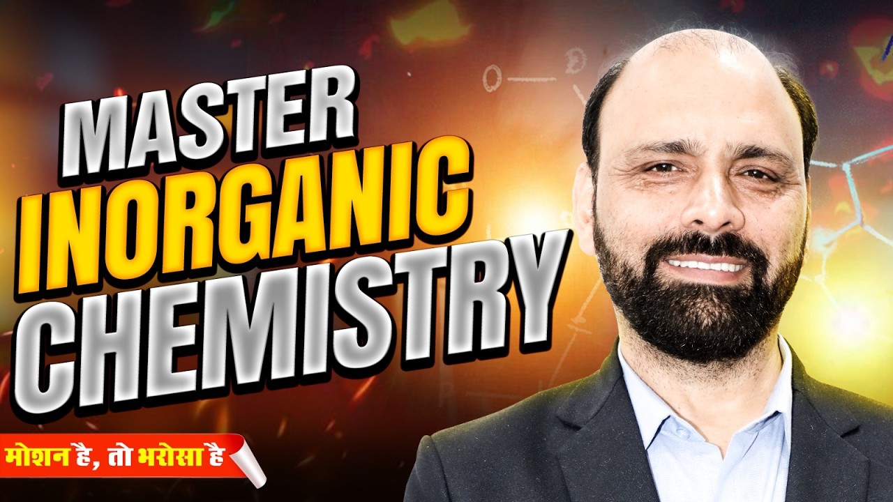 JEE 2025: How to Score Good in Inorganic Chemistry? 🤔🤯| Master Strategy ...