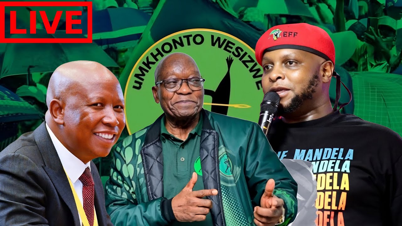 Live Discussion: Floyd Shivambu leaving EFF. Jacob Zuma & Julius Malema ...