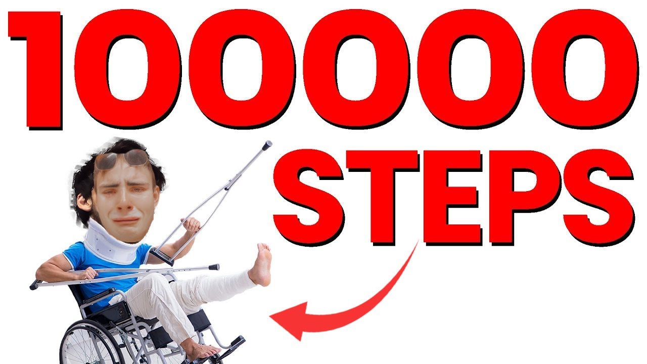 100k Steps Challenge - YouTube