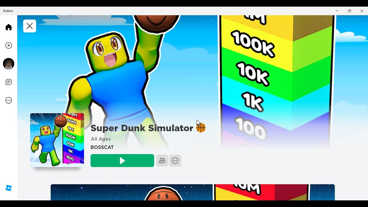 Roblox Dunking Simulator - YouTube