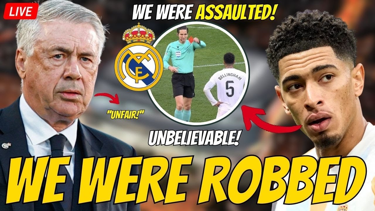 URGENT! WE HAVE BEEN ROBBED! THE REFEREEING IS HURT US IN EVERY GAME ...