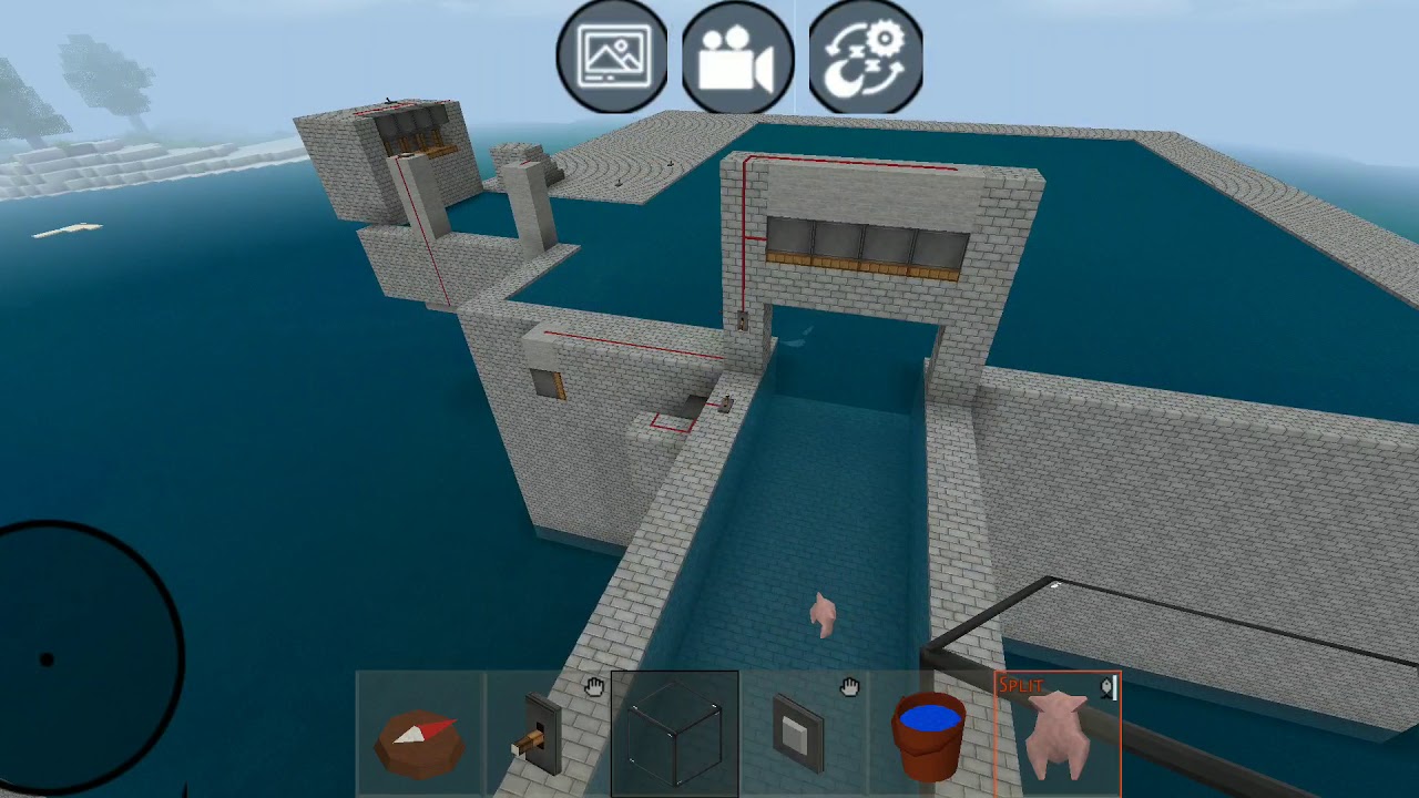 Capturing orca in mini block craft - YouTube