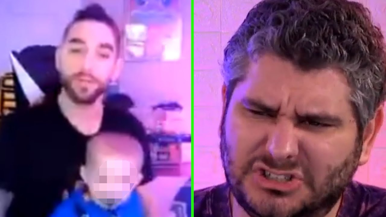 Twitch Streamer Screams At His Baby For Crying - YouTube