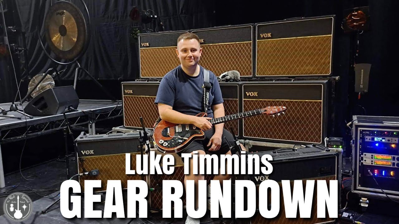 Luke Timmins Brian May Inspired Rig and Gear Rundown - YouTube