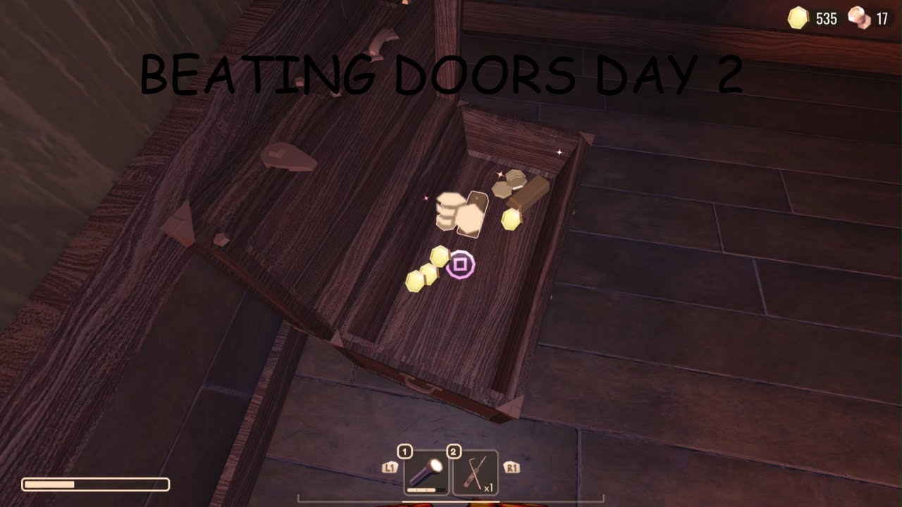 BEATING DOORS DAY 2 - YouTube
