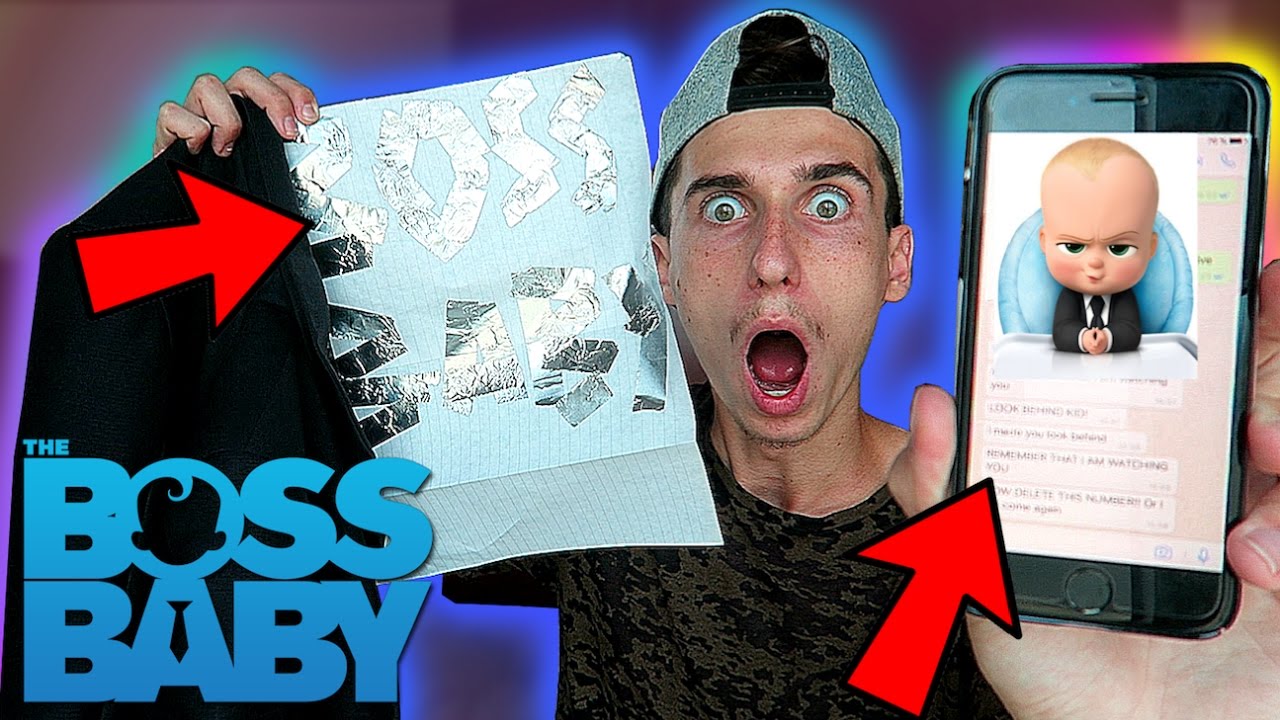 CALLING THE BOSS BABY *OMG HE CAME TO MY HOUSE* - YouTube