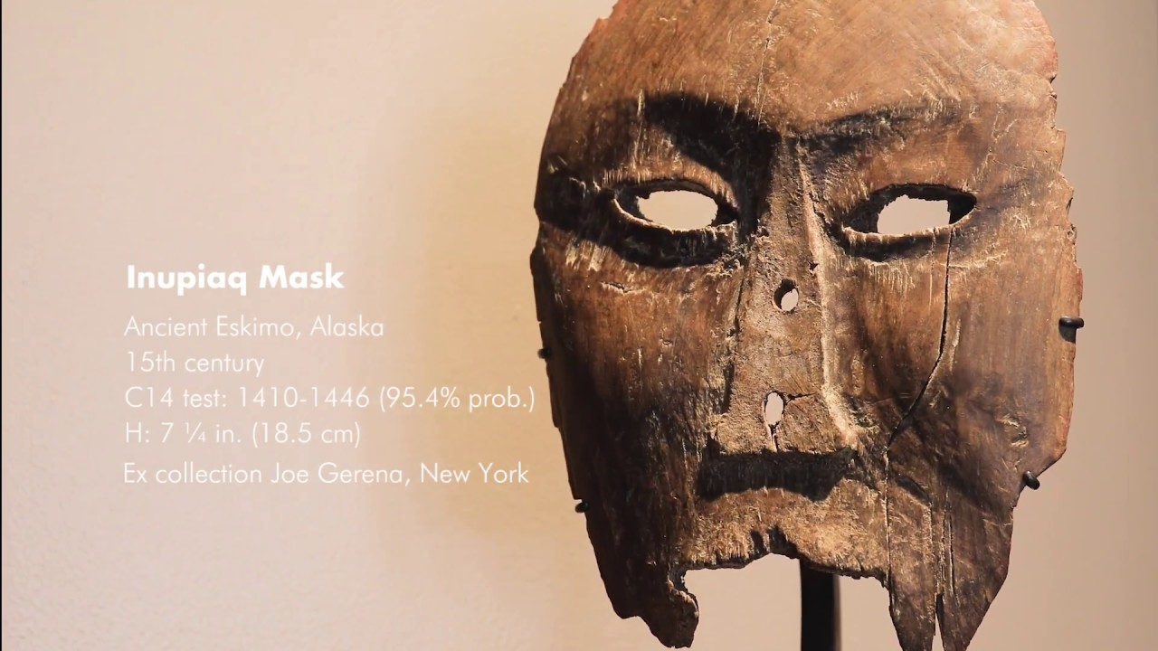 Galerie Flak - Inupiaq Mask - Ancient Arts of Alaska - YouTube