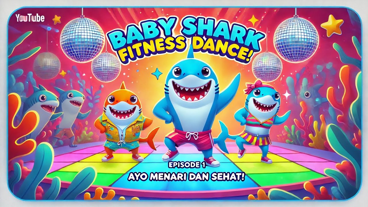 Baby Shark Fitness Dance – Ayo Menari dan Sehat Bersama! #fyp # ...