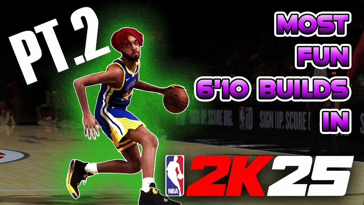 The BEST 6'10 ISO Builds in NBA 2K25 - PT.2 - All Around Shot Creator ...