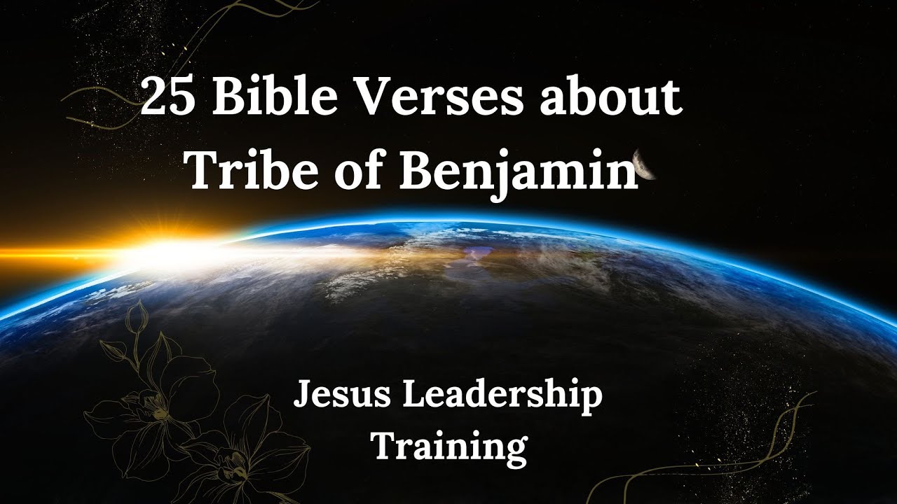 25 Bible Verses about Tribe of Benjamin - YouTube