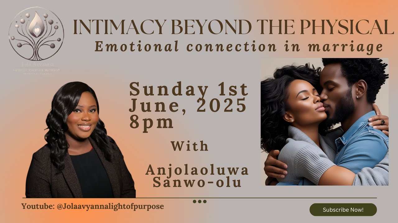 Intimacy Beyond the Physical: Emotional Connection in Marriage - YouTube