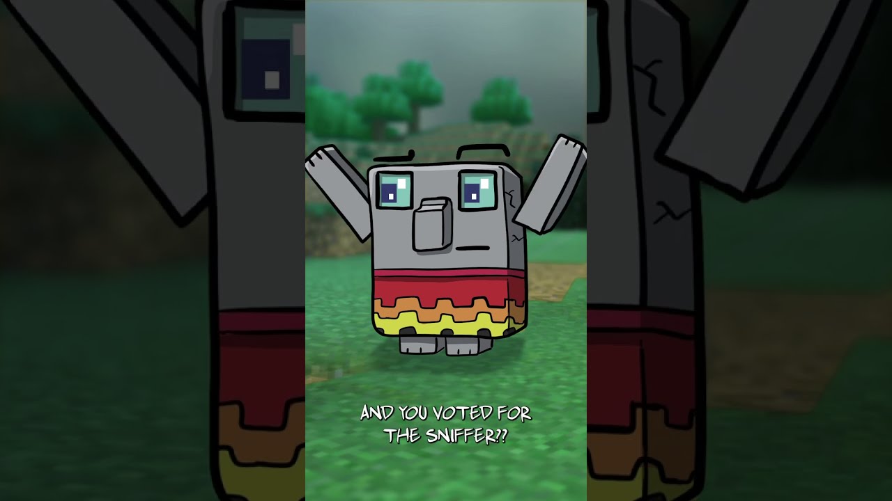Minecraft Sniffer - Animation Meme #Shorts - YouTube