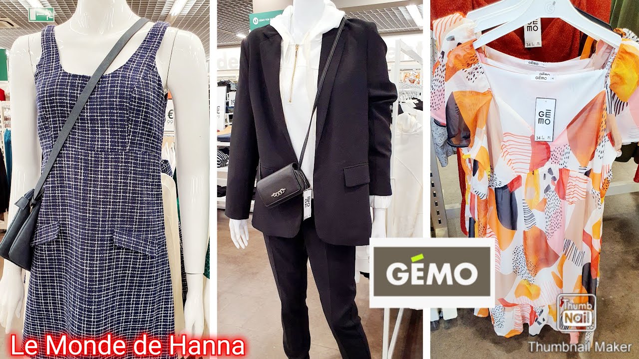 GÉMO ARRIVAGE 09-09 NOUVELLE COLLECTION FEMME 🚺 - YouTube