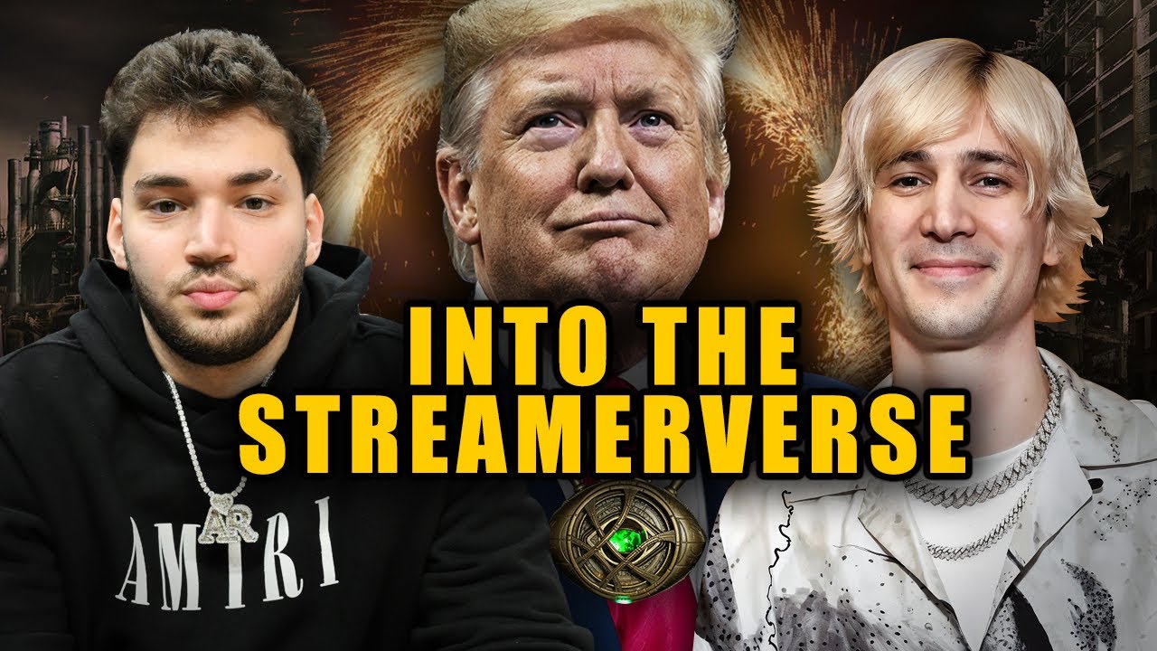 TRUMP: Into The Streamerverse (Adin Ross and XQC) - YouTube